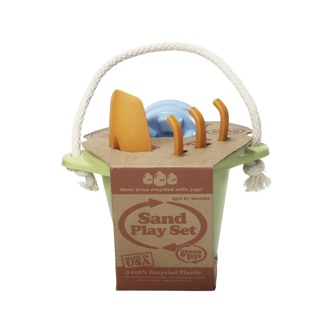 Green Toys | Sand Play Set - Green | Buy from Hotchpotch